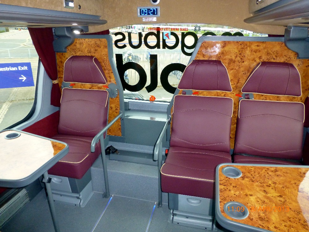 Megabus Gold Interior